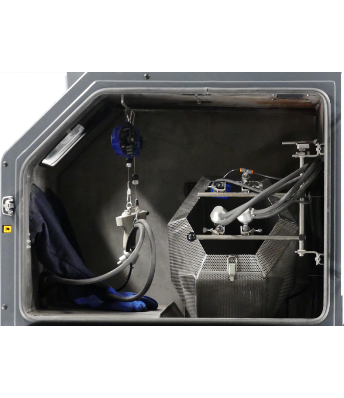 ARENA BLAST - 3DX-PERT - 3D additive manufacturing post-processing depowdering booth