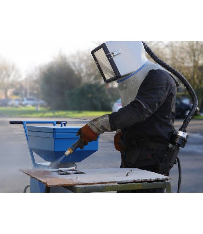 Pressurized sandblaster/airgummer - ARENA BLAST